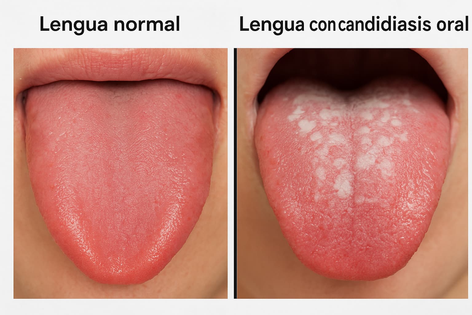 Candidiasis oral: 😛 Síntomas, causas y tratamiento eficaz